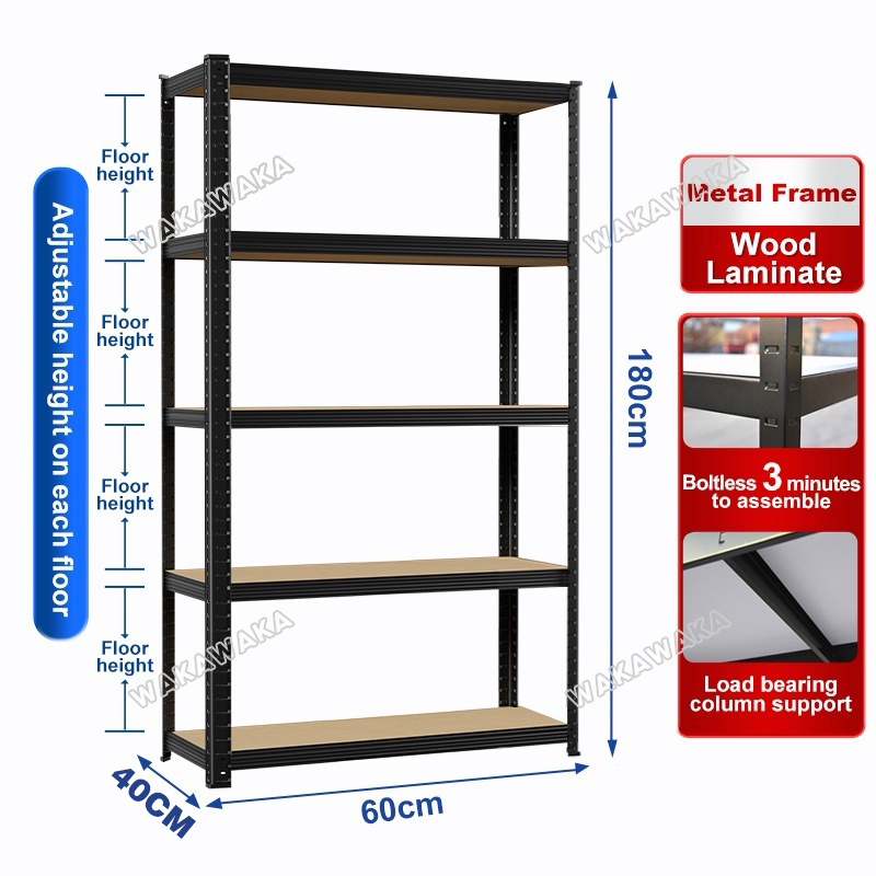 Kitchen Rack Divider Shelf Kitchen Organizer Metal Rack Boltless ...