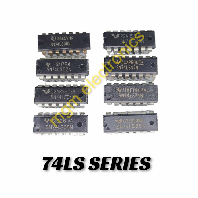 1pc IC 74LS SERIES 74LS00 74LS02 74LS04 74LS08 74LS32 74LS47 74LS74 74LS86 | Shopee Philippines