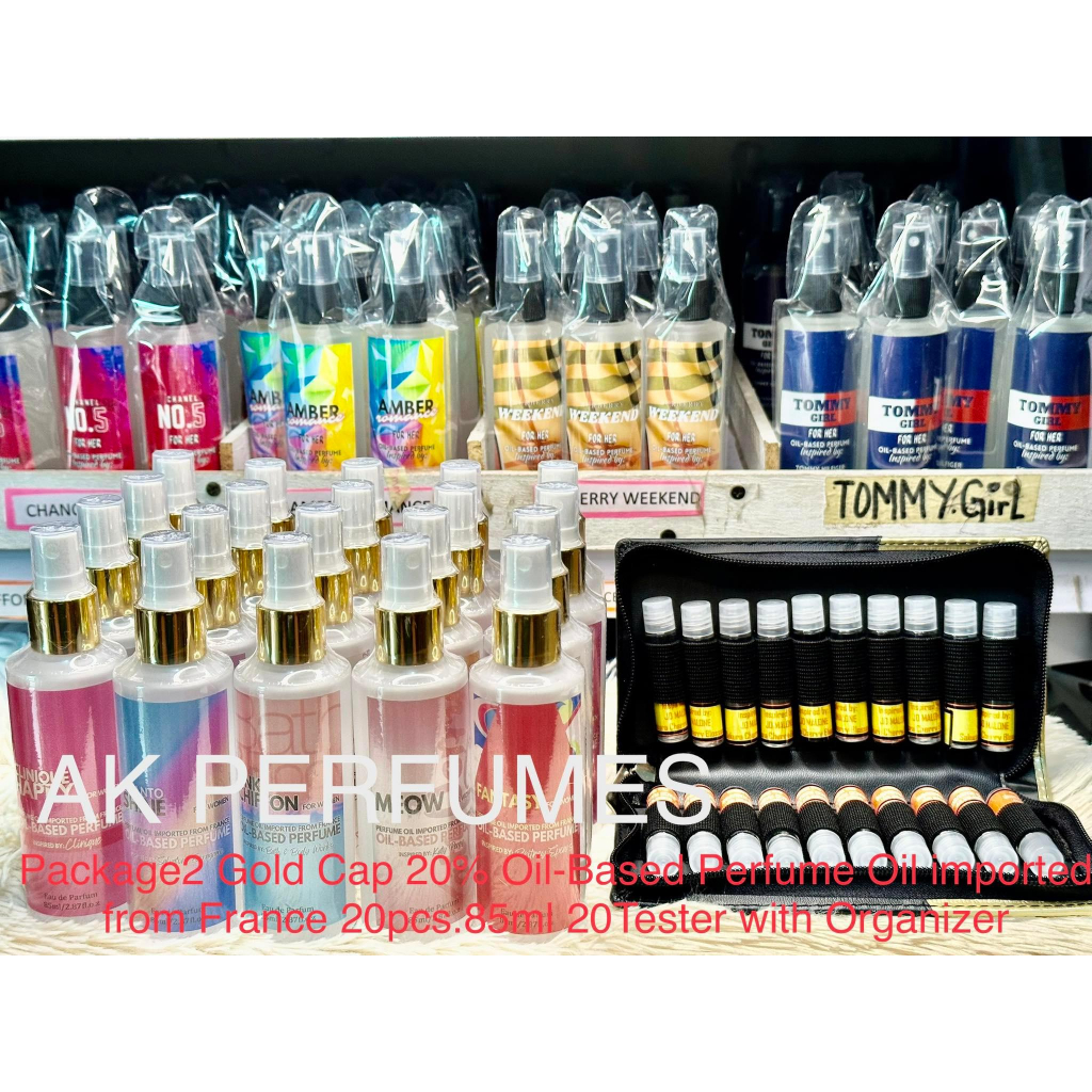 20% STARTER PACKAGE (2) Perfume from France 20pcs. 85ml +free 20pcs ...