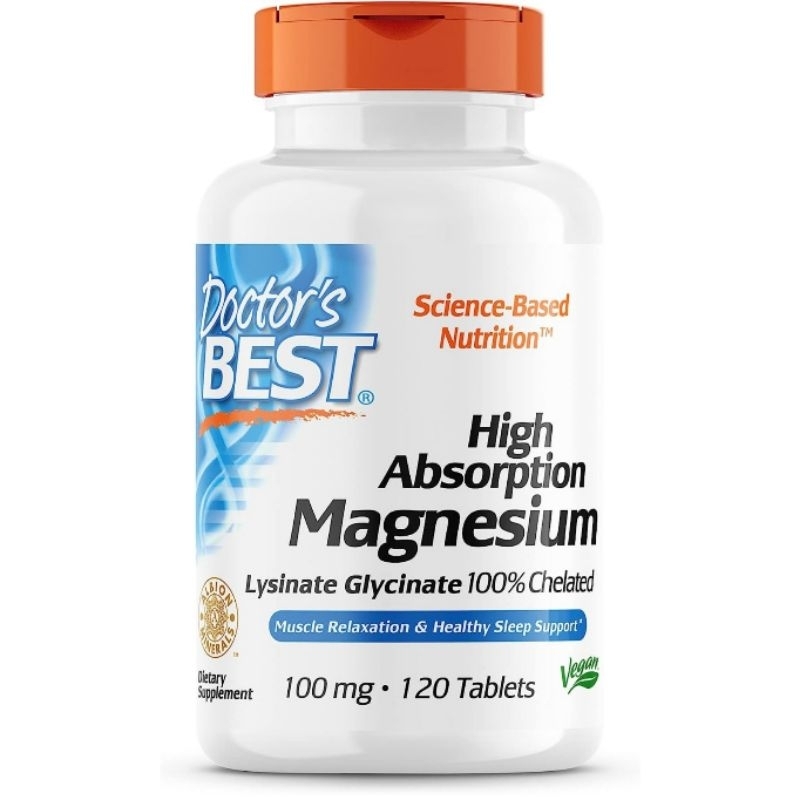Magnesium Glycinate | Doublewood 400mg 180 Capsules | Doctor's Best ...