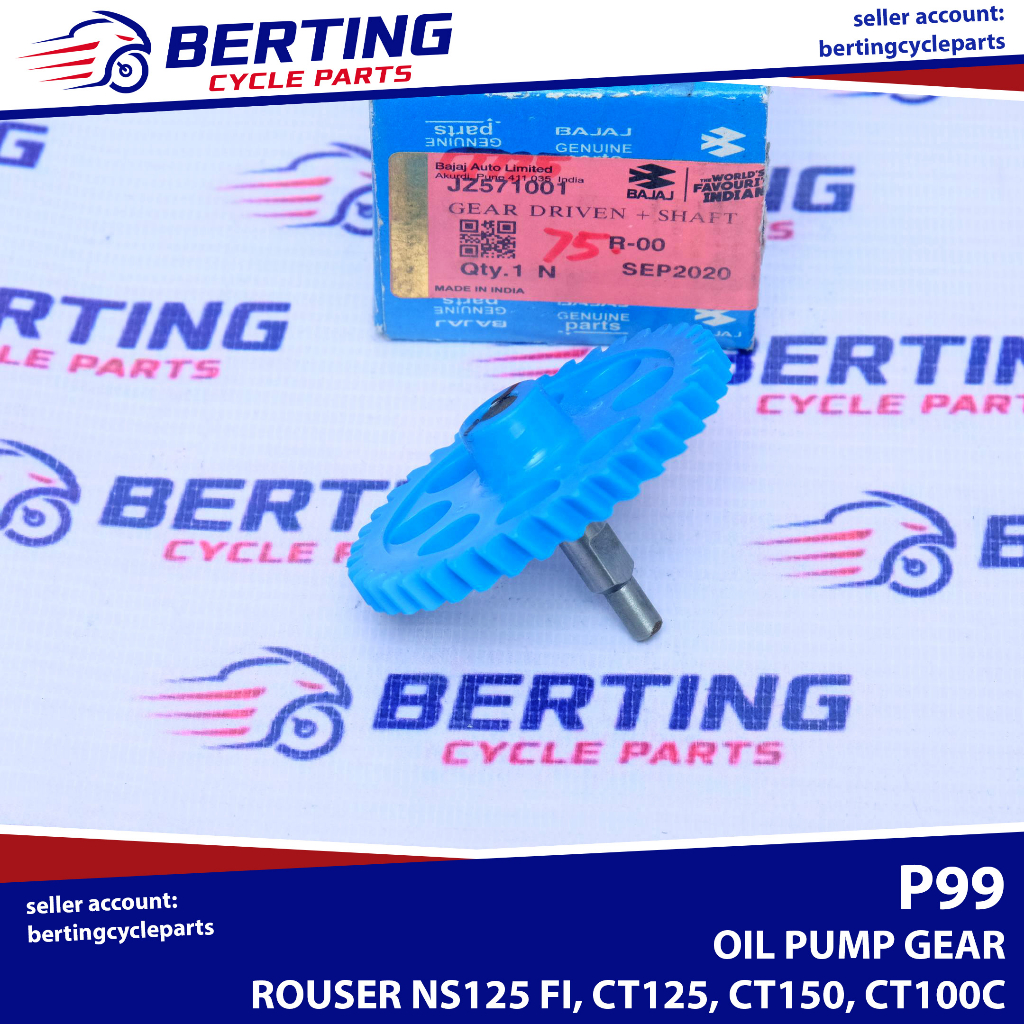 OIL PUMP GEAR Rouser NS125 FI Kawasaki CT125 CT150 CT100C Genuine ...