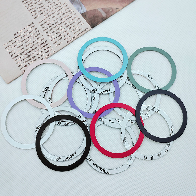 SILICONE RING STICKER FOR WIRELESS ADAPTER RINGS MAGNETIC PHONE GRIP ...