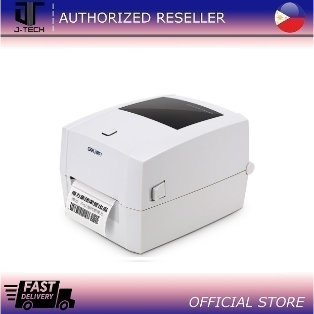 PRINTER/FAX MACHINE DELI 888T THERMAL LABEL TRANSFER PRINTER/1 YR WRTY ...