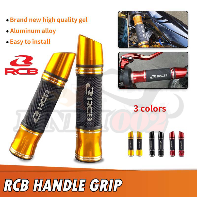RCB Handle Grip CNC Alloy Throttle Grip Motorcycle Universal | Shopee ...