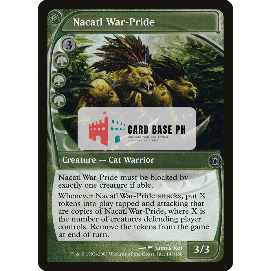 Nacatl War-Pride - Magic the Gathering Trading Card | Shopee Philippines
