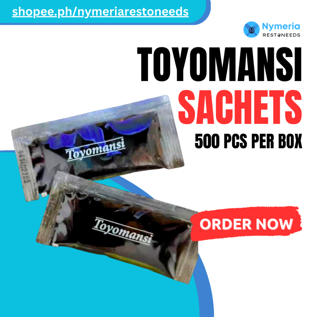 WHOLE SALE TOYOMANSI SACHET 8g X 500pcs | Shopee Philippines