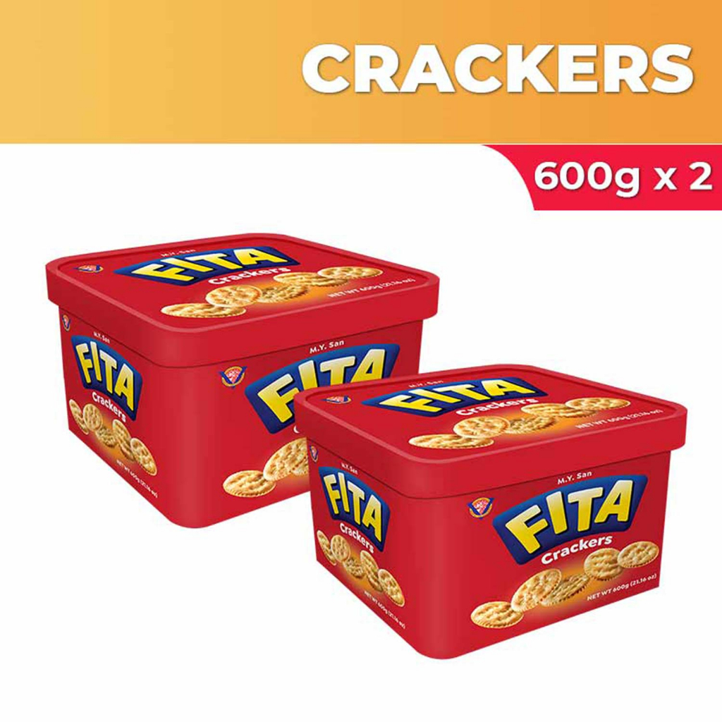 MY San Fita Crackers Ready to Eat Snack 600g X 2 | Shopee Philippines