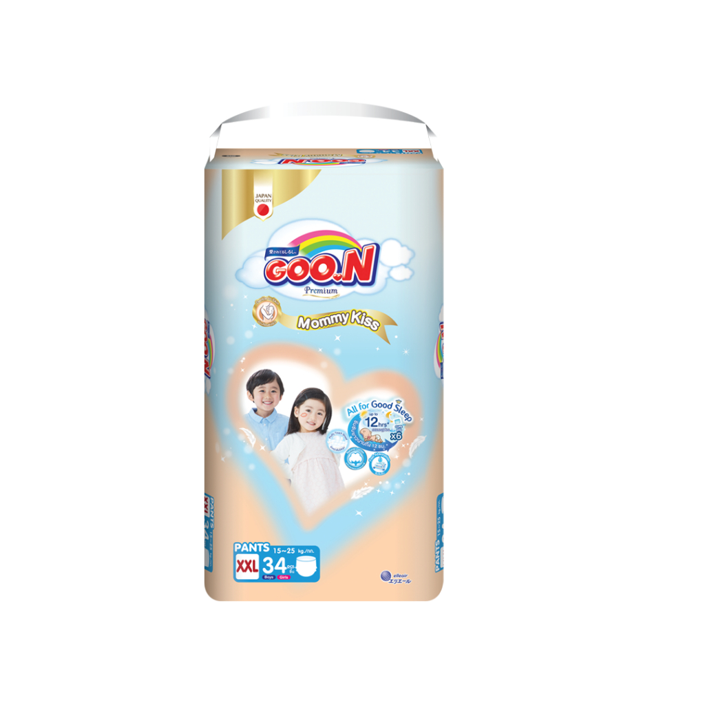 Goo.N Mommy Kiss Premium Diaper Pants Xxl34 | Shopee Philippines