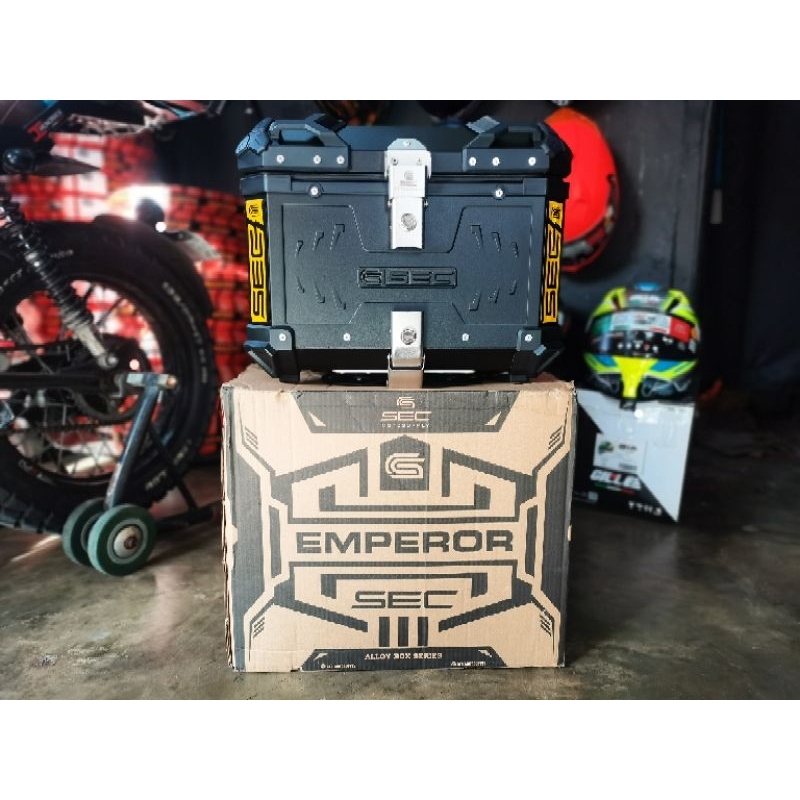 SEC Emperor 45L Alloy Top Box | Shopee Philippines