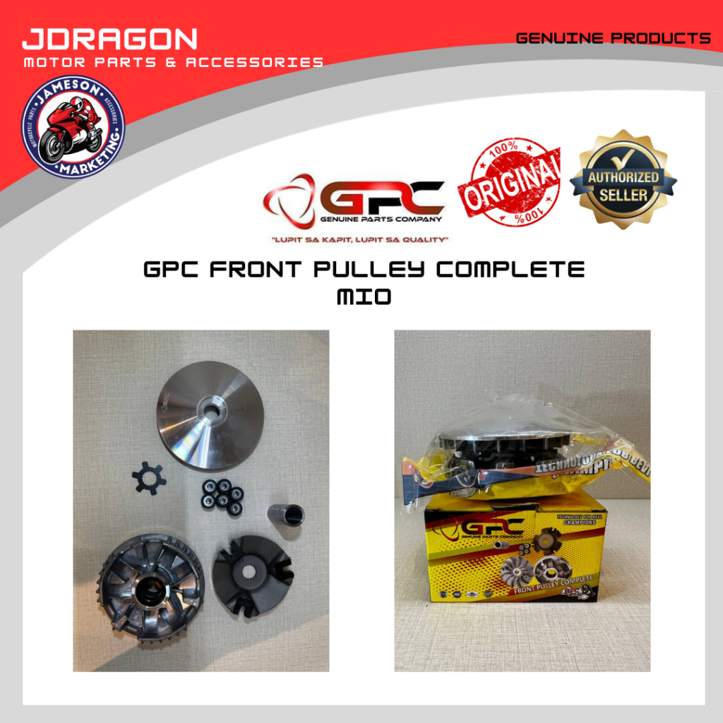 GPC FRONT PULLEY COMPLETE (MIO) | Shopee Philippines