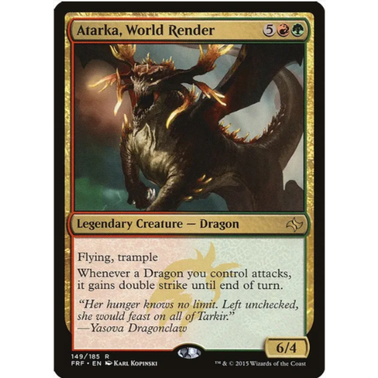 Atarka, World Render - Fate Reforged (FRF) | Shopee Philippines