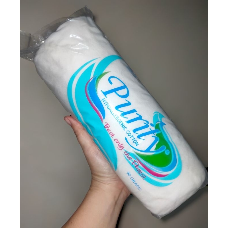 Purity Hypoallergenic Cotton Rolls 90grams | Shopee Philippines