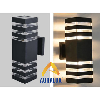 Auralux Wall Light Aluminum Outdoor Wall Lamp Waterproof LED Lighting ...