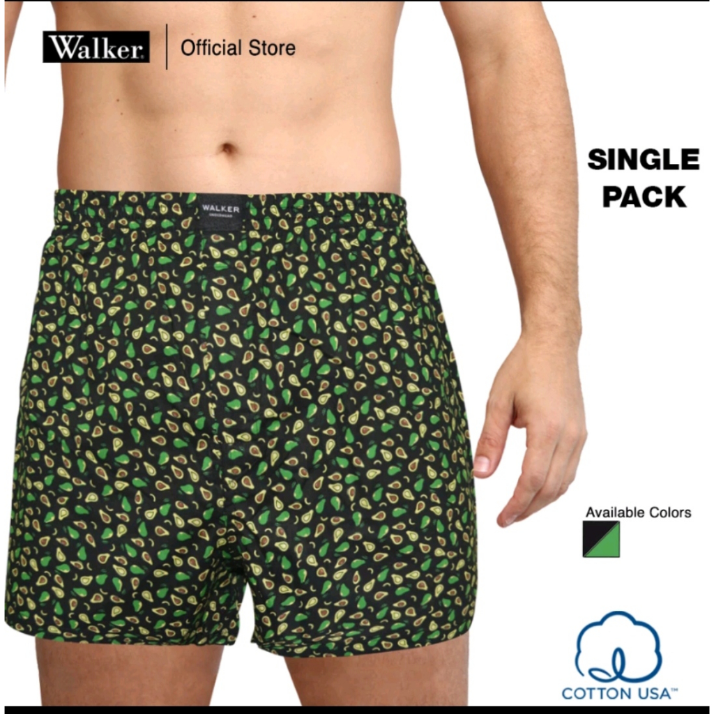Walker Men Printed Boxer Short 3725 Premium 100% cotton Per Piece ...