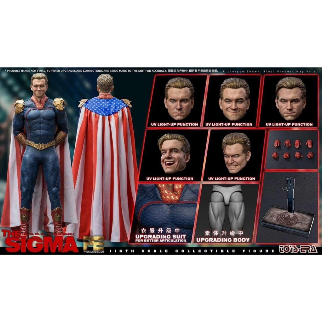 Toys Era PE018 1/6 Scale The Sigma (Homelander) Sealed | Shopee Philippines