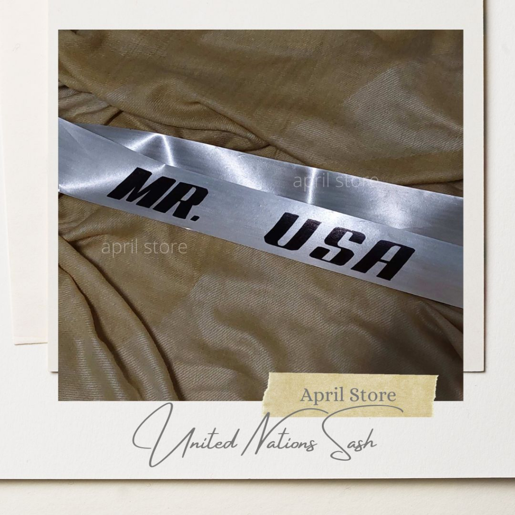 United Nations Sash | April Store | Shopee Philippines