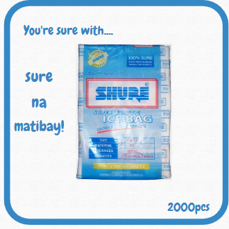 Shure Icebag Bundle 4x11 Plastic Pang Yelo(exact 2000pca) | Shopee ...