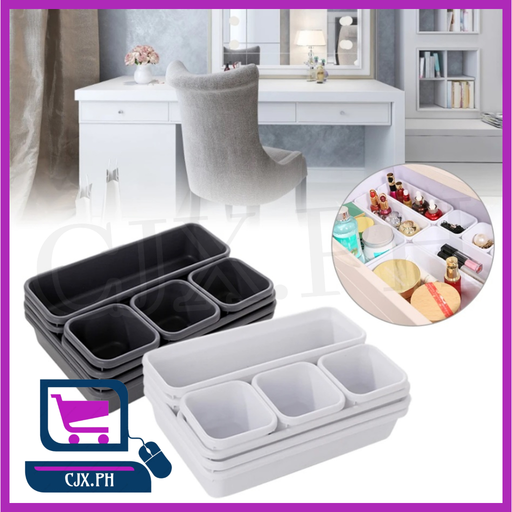 CJX.PH Desk Drawer Organizer Tray Dividers 8 Shallow Drawer Organizers ...
