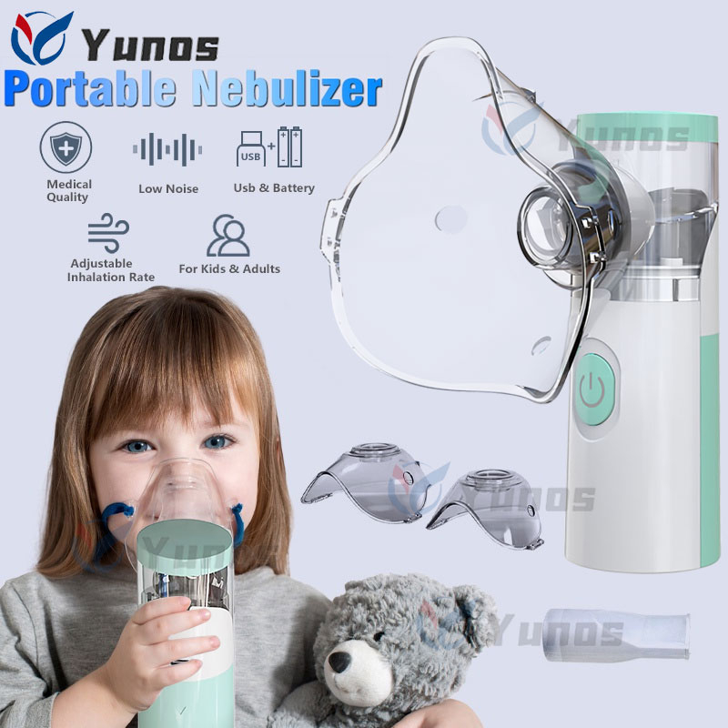 Yunos Portable Nebulizer For Asthma Inhaler Ultrasonic Spray Nebulizer ...