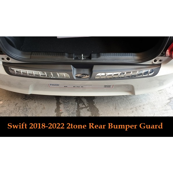 Suzuki Swift 2018 to 2022 2tone Rear Bumper Guard | Shopee Philippines
