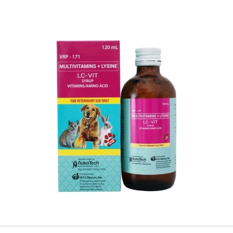 LC VIT Multivitamins Syrup 120ml [LC-VIT] | Shopee Philippines