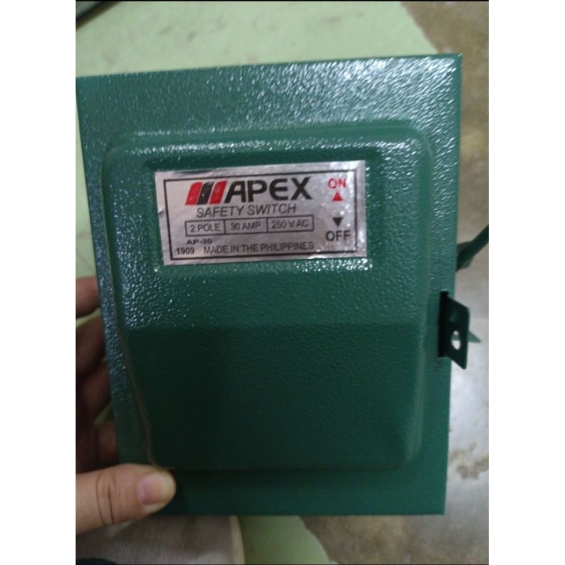 metal fuse box /safety box w/2pc 30amp fuse ,local made heavy duty ...