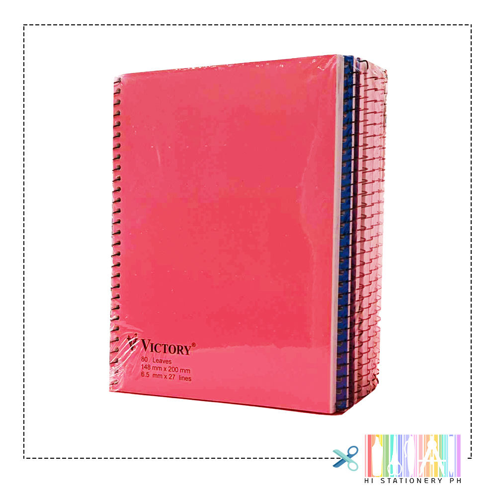 VICTORY Spiral Notebook - 10pcs | Shopee Philippines