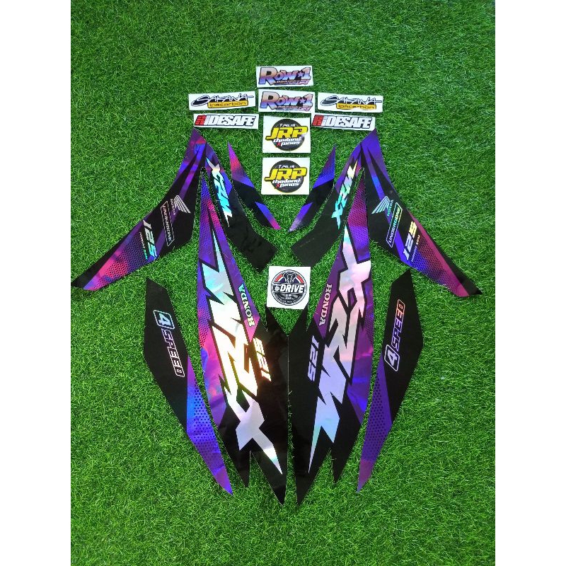 HONDA XRM 125 FI V.1 STOCK SIZE DECAL ( MALAYSIAN ) | Shopee Philippines