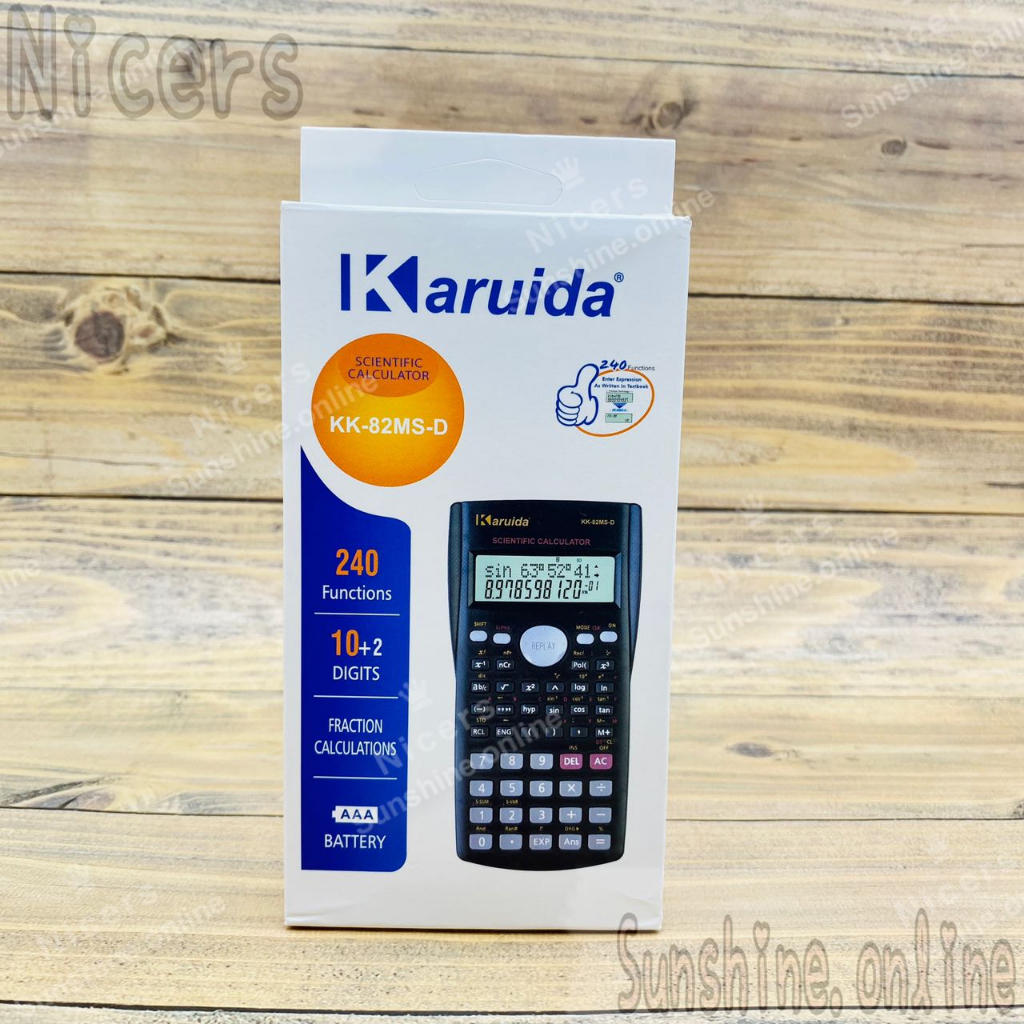 KK-82MS Scientific Calculator With Cover With Battery | Shopee Philippines