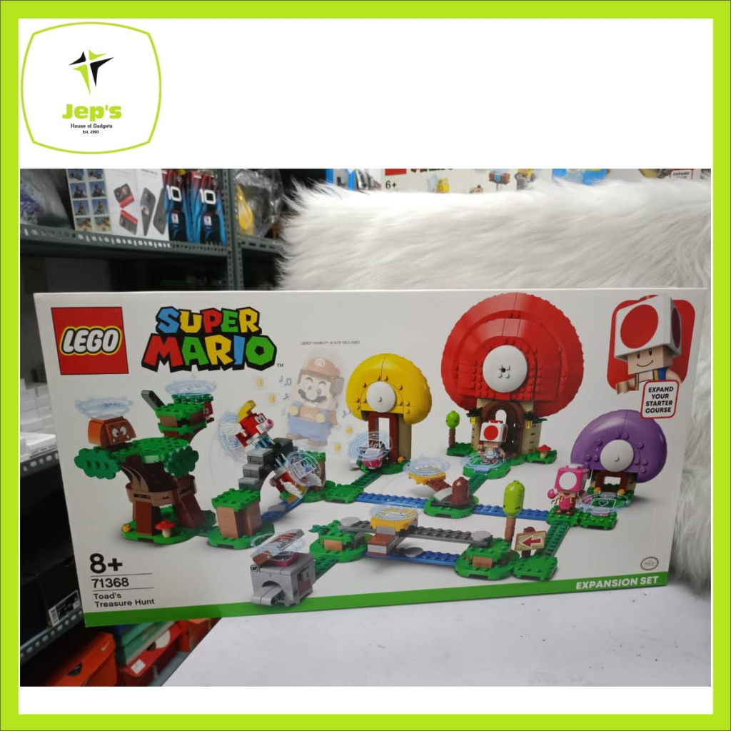 Lego Super Mario 71368 Toad's Treasure Hunt Expansion Set (2020 ...