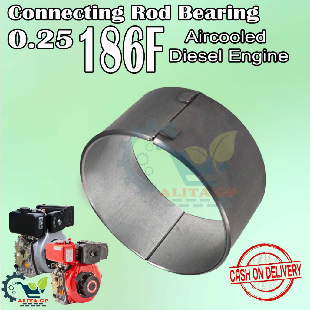 Connecting Rod Bearing 0.25 186F 10hp 186FA 12hp Aircooled Diesel ...