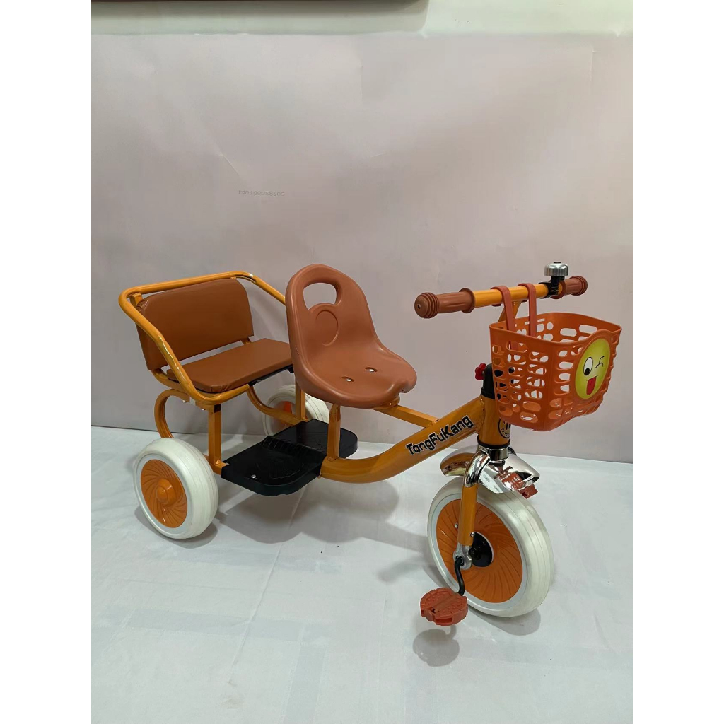 Bisen #107 Double seat bicycle for kids trike bike for kids 3 wheels ...