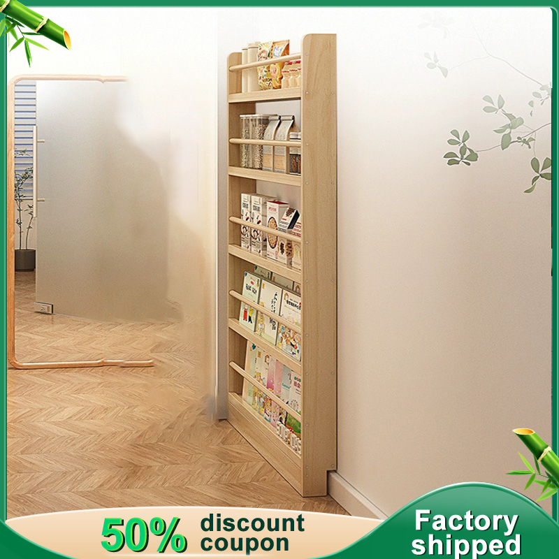 Wooden Bookshelf Storage Bookcases Shelving Shelf Display Rack Shelf ...