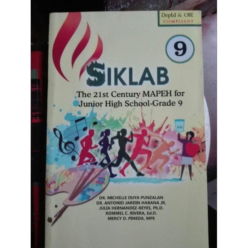 Siklab The 21ST Century MAPEH For Grade 9 | Shopee Philippines