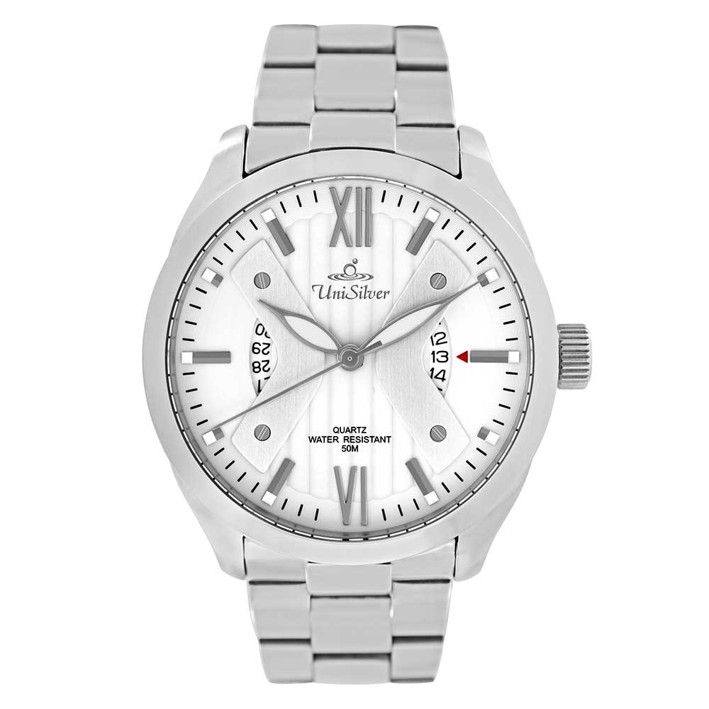 UniSilver TIME Men's Analog Stainless Steel KW1054-1101 Watch | Shopee ...