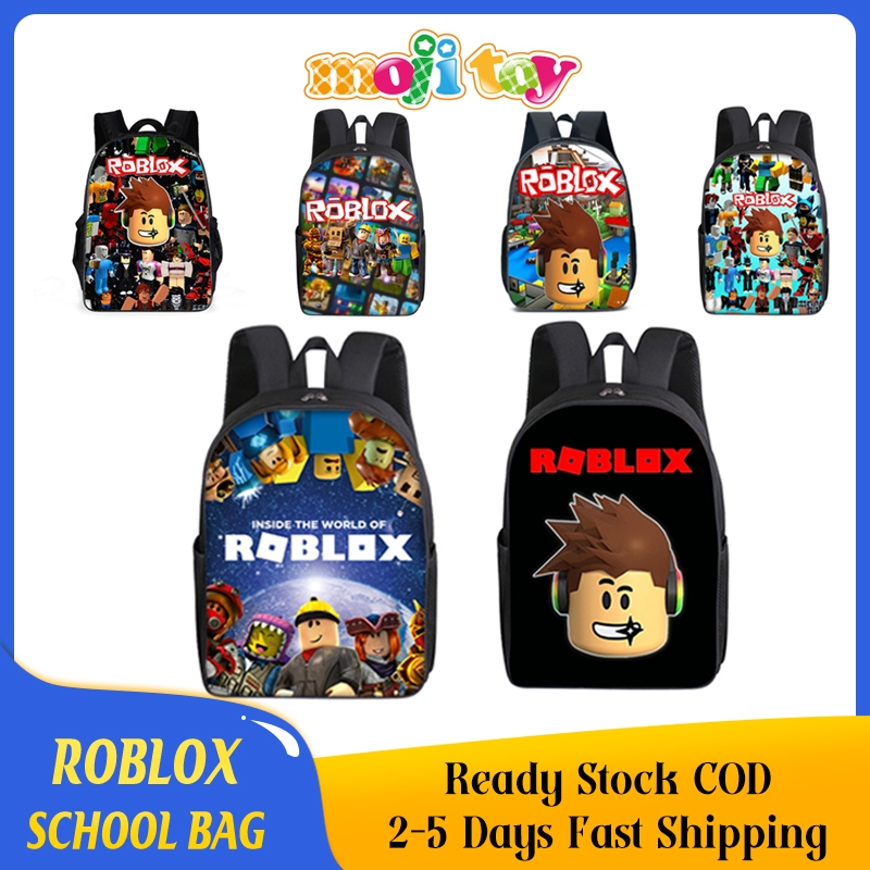 Roblox School Bag Student Schoolbag Travel Bag Robloxs Bag For Kids ...