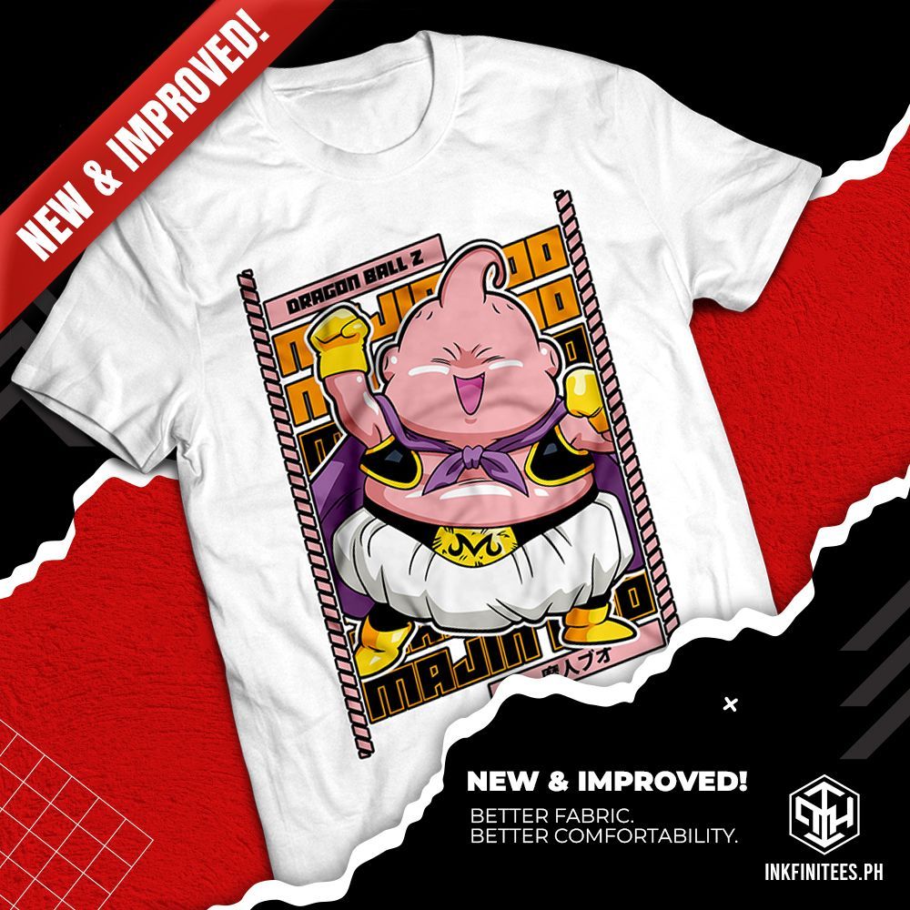 Inkfinitees - Dragon Ball - Majin Buu Fat Buu V2 (Unisex - for Men and ...