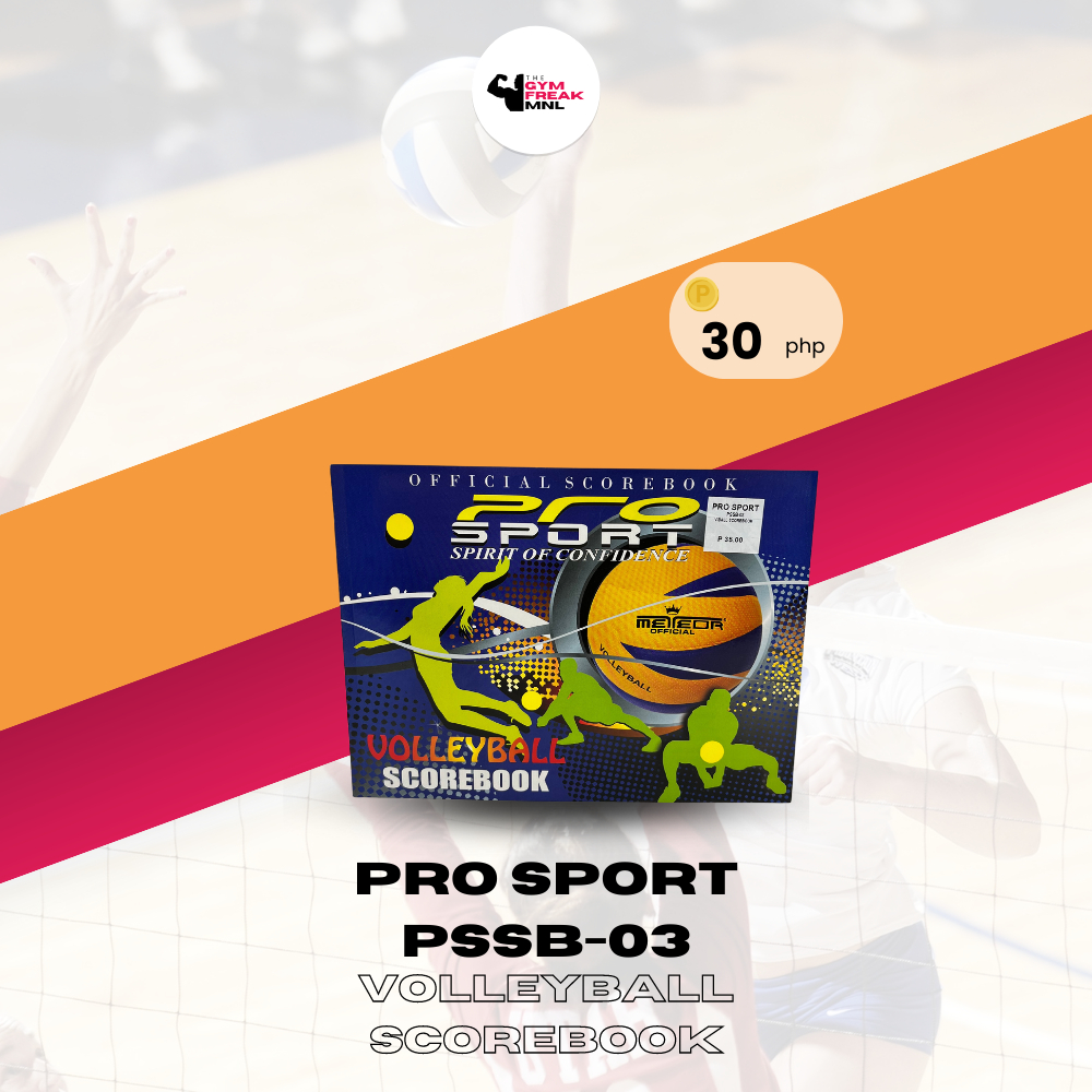 Pro Sport Volleyball Scorebook PSSB-03 (10 Booklets) | Shopee Philippines