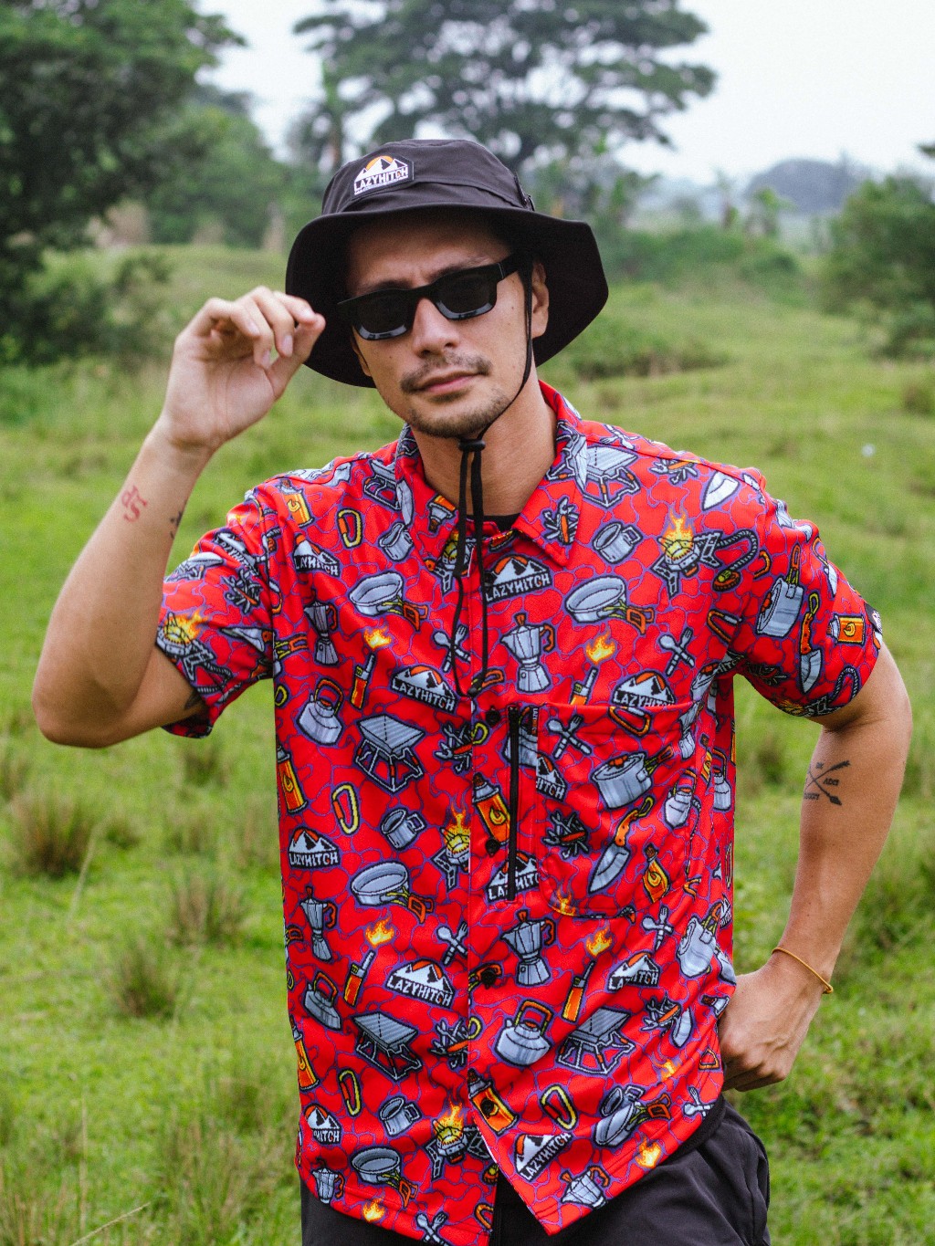 LAZY HITCH - CAMP COOK OUTDOOR POLO | Shopee Philippines