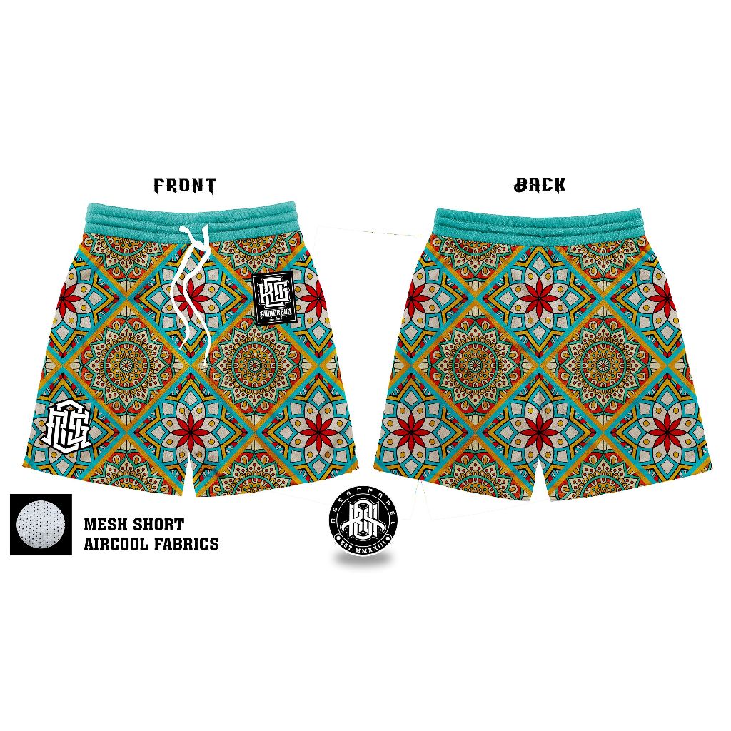 ROS EDITION AIRCOOL MESH SHORT Full sublimation high quality fabrics ...
