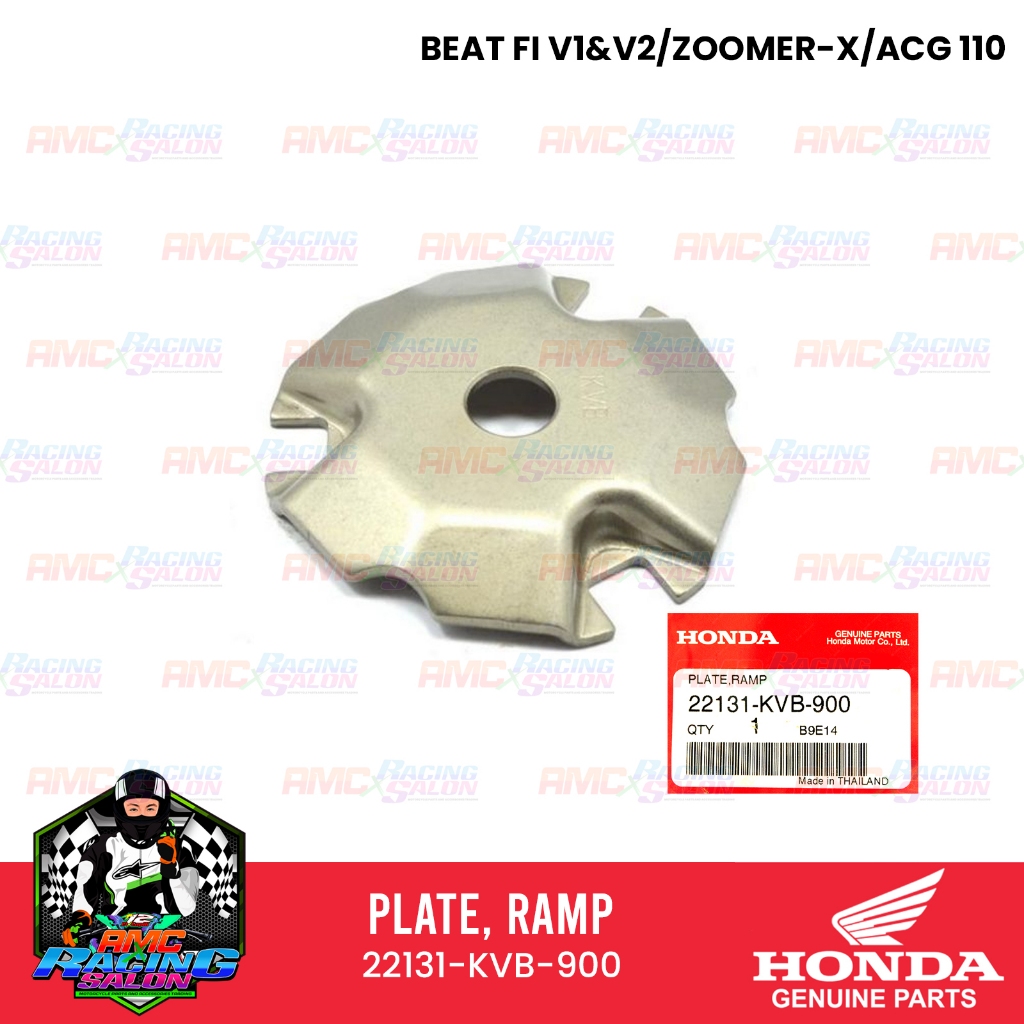 HONDA GENUINE PLATE RAMP - 22131-KVB-900 - Beat Fi V1 & V2 / Zoomer X ...
