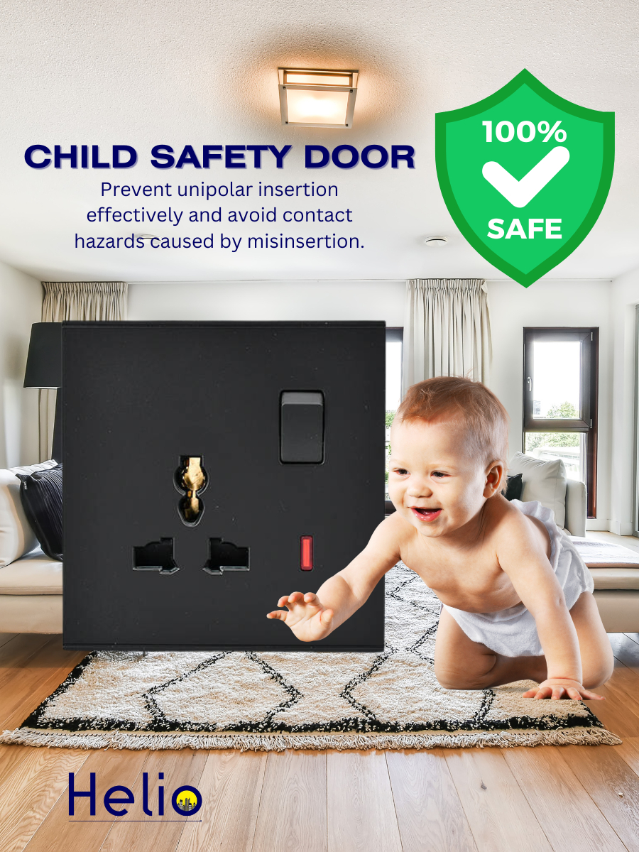 KLASS Switch and Outlet Slim Square Type 86 Minimalist, Aesthetic and ...