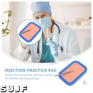Practical Venipuncture Injection Silicone Training Pad Human Pad Moudel ...