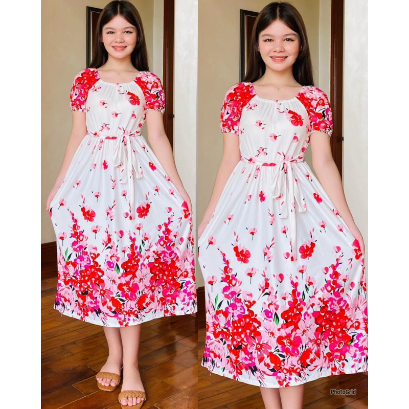 Jaime_tere.ph Pre-teens Garterized Maxidress Fit from 10 to 13 Years ...