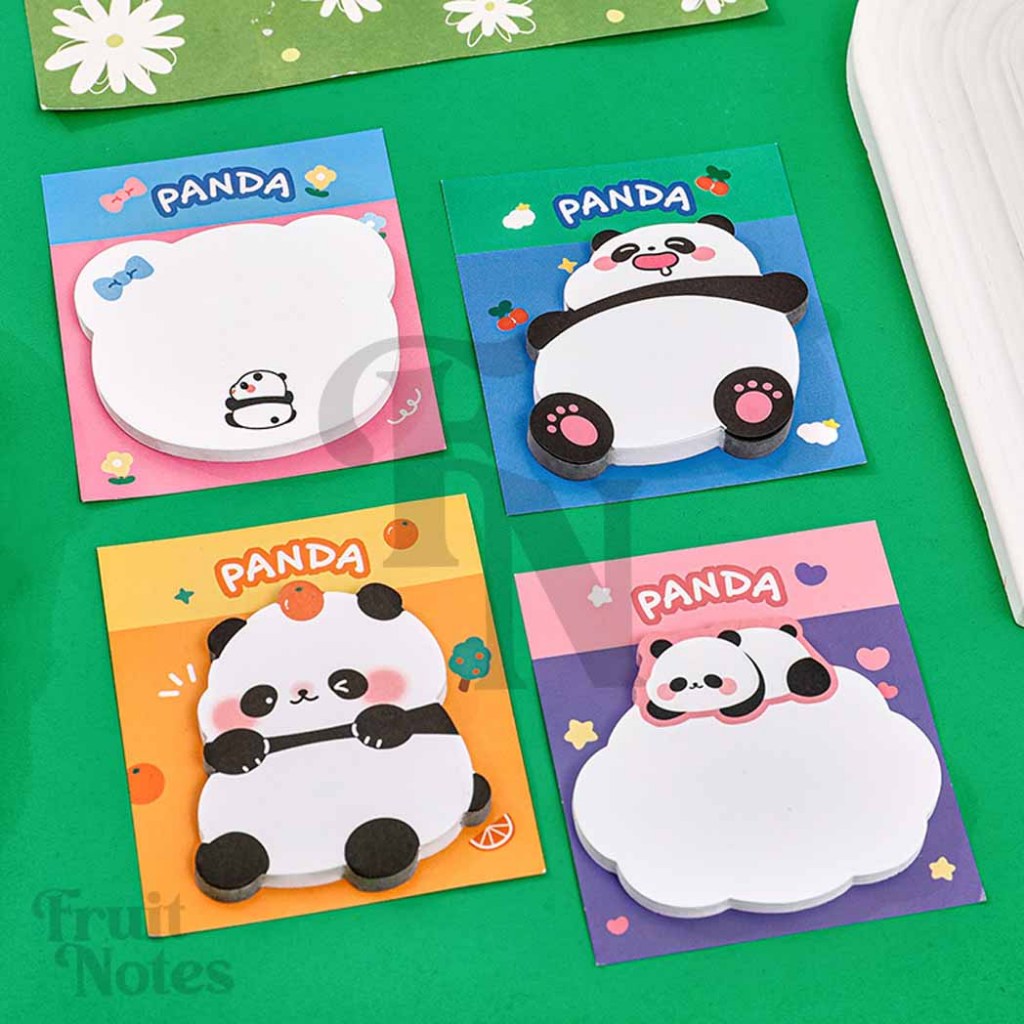 SN369 30 sheets Panda Themed Sticky Notes | Shopee Philippines