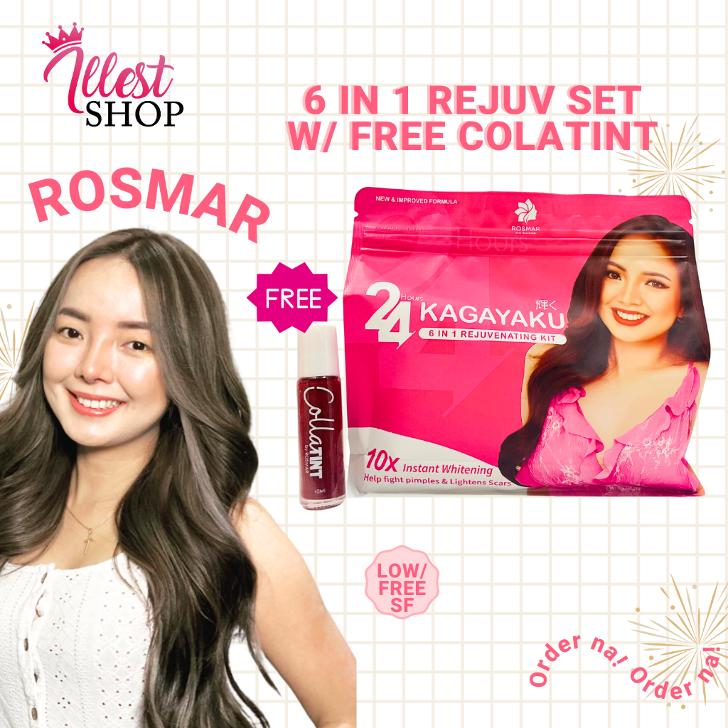 ROSMAR NEW 6in1 REJUV SET - 24hrs kagayaku 6 in 1 Rejuvenating Set WITH ...