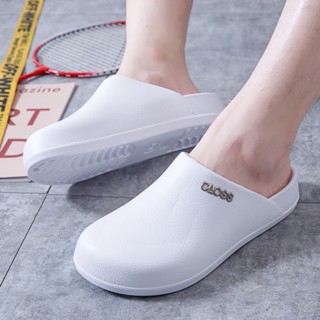 𝐂𝐋𝐎𝐒𝐒.𝐏𝐇 New Half Clogs Slipper Kitchen Slippers for Women | Shopee ...