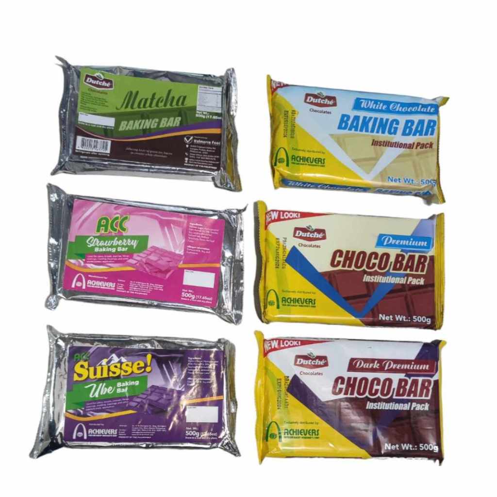Dutche Choco Bar Premium, Dark Premium,White Chocolate, Ube,Strawberry ...