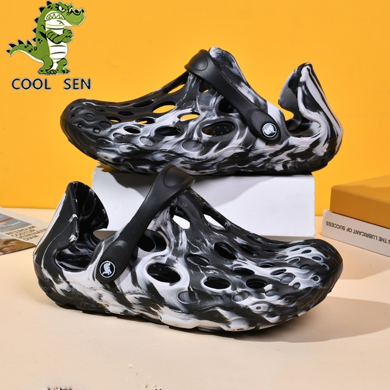 New camouflage clog hole rubberize shoes with high quality | Shopee ...