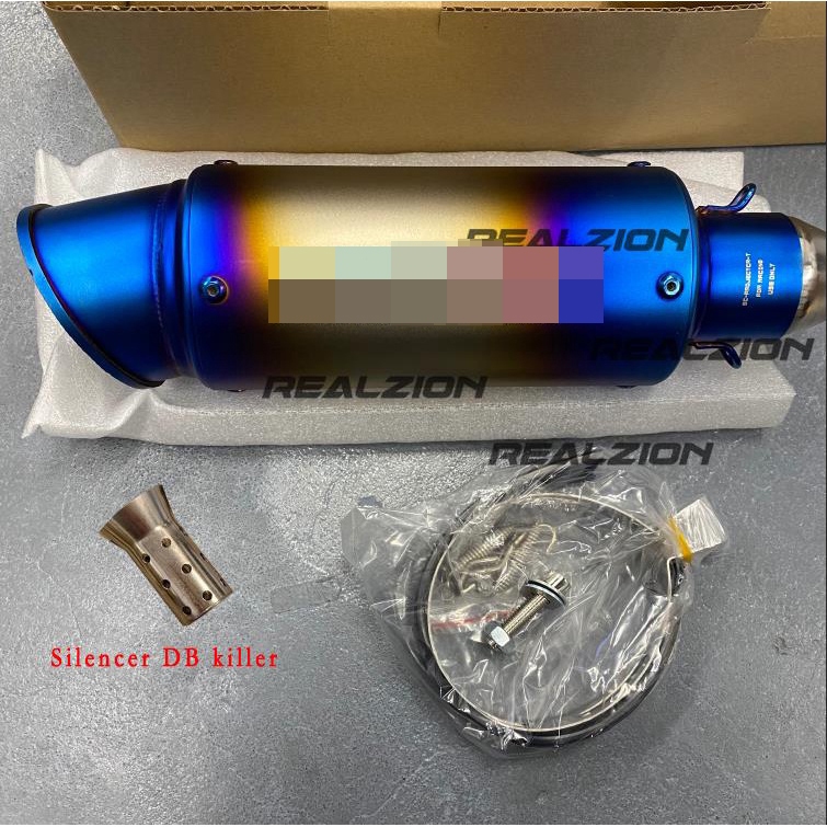SC 51mm Universal Muffler Exhaust Motorcycle Pipes with DB Killer ...